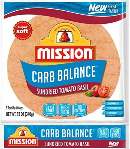 Mission Carb Balance Tortilla Variety Pack - 12 oz (Pack of 4) - Flour ...