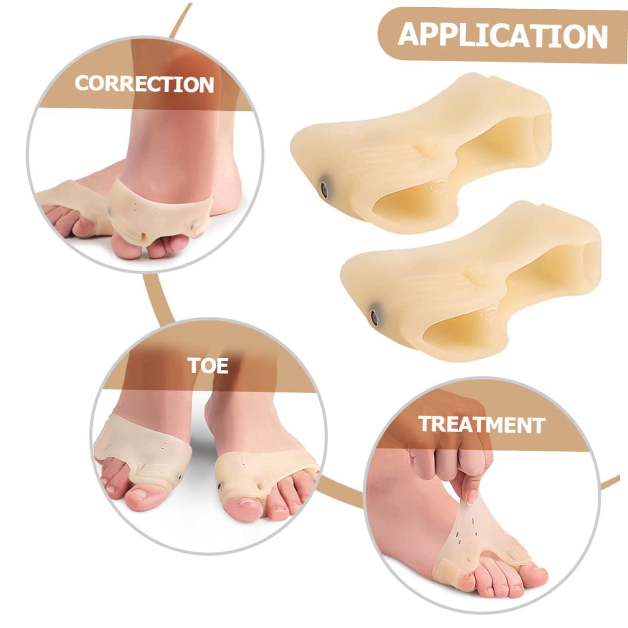 Magnetic Toe Separator Splints - 1 Pair | Bunion Relief & Toe Alignment ...