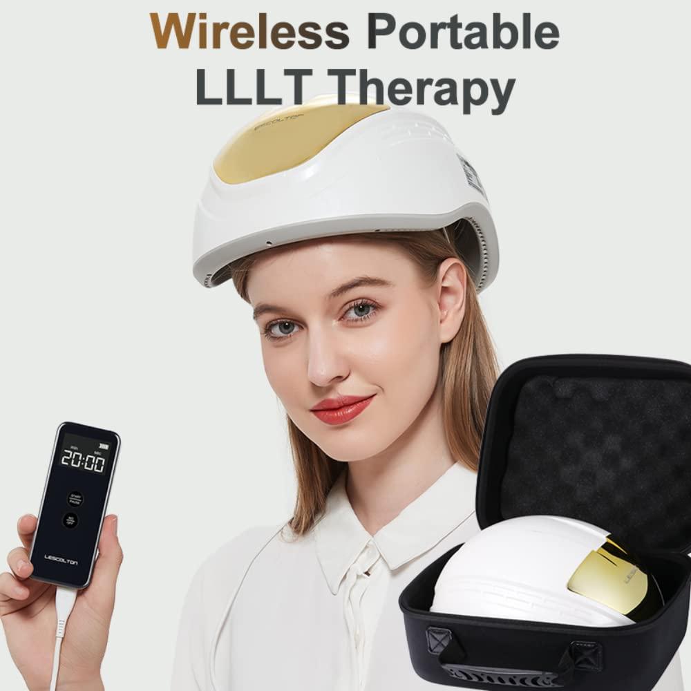 Lescolton Fda Cleared 80 Laser Diodes Red Light Therapy Cap Hair
