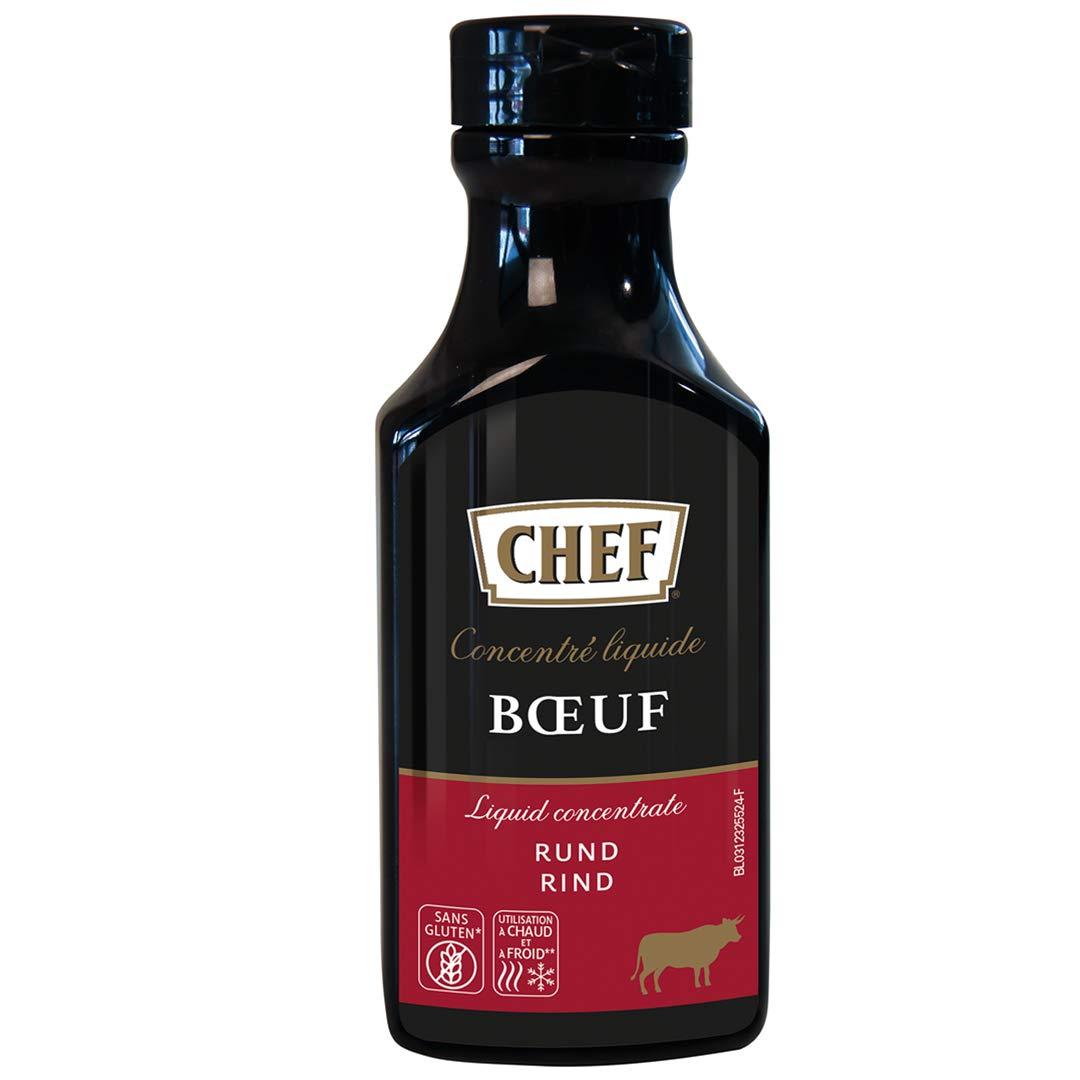 CHEF Liquid Concentrate Beef - 100% Natural Flavor Boost for Hearty ...
