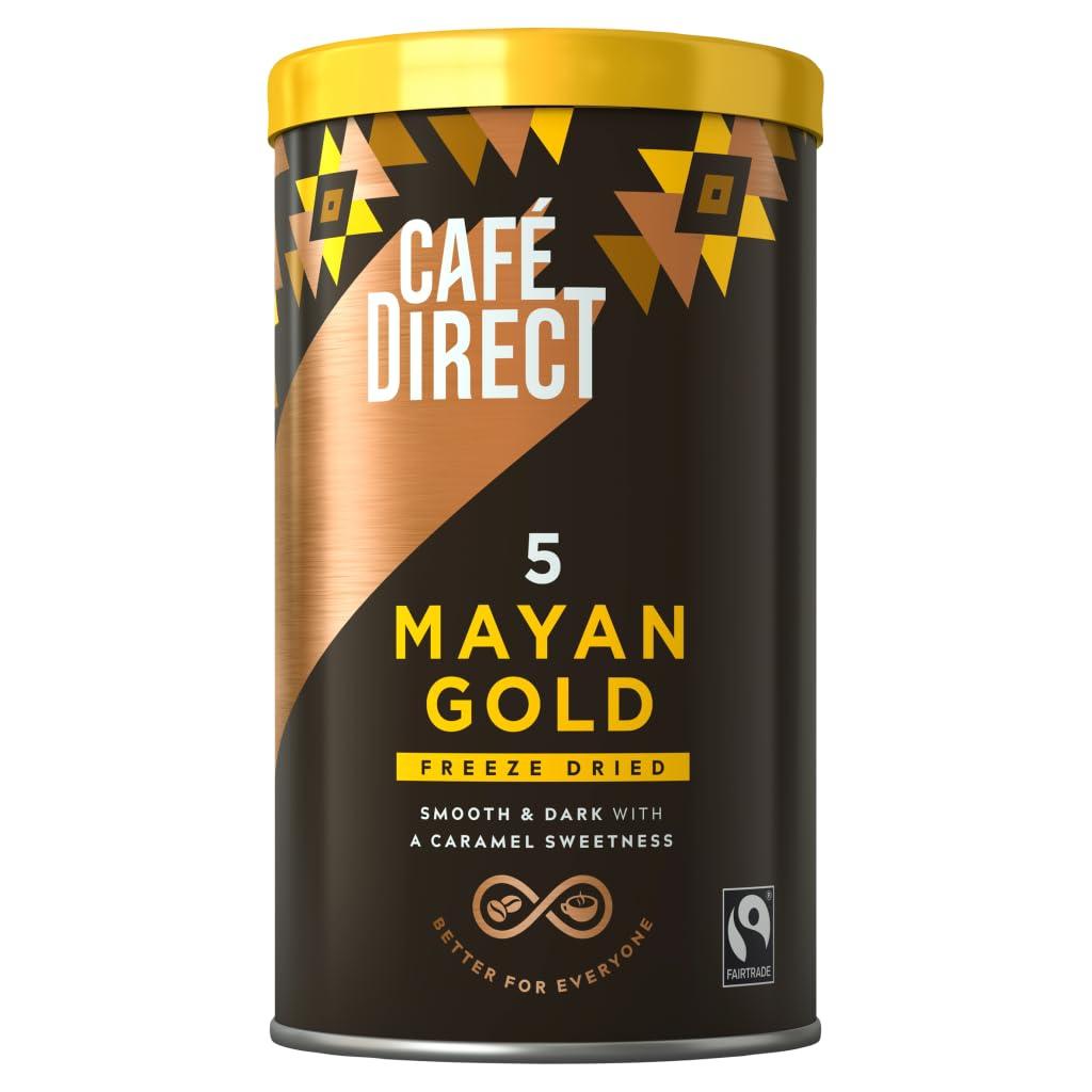CAF DIRECT Fairtrade 5 Mayan Gold Instant Coffee 100g | Buy Now with ...