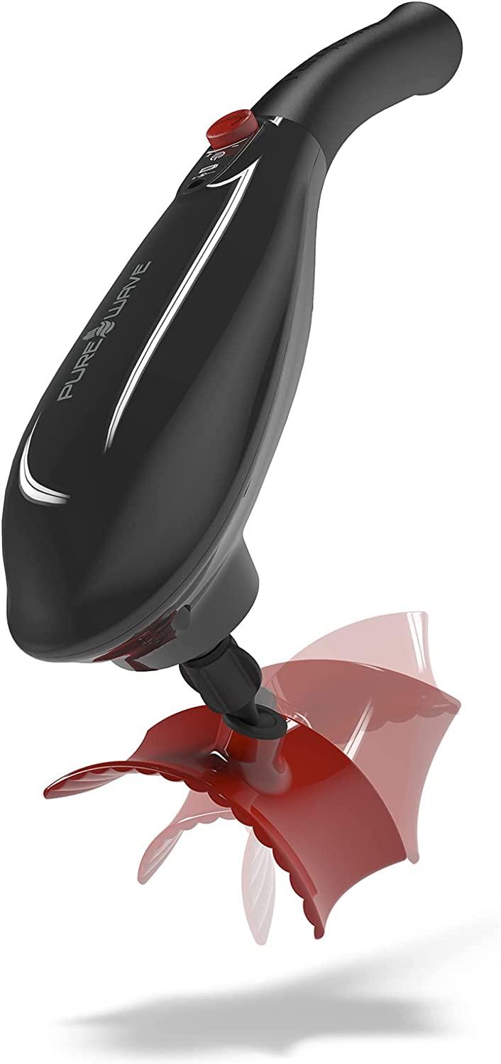 PUREWAVE CM-05 Percussion Massager with 5 Attachments - Black | Buy Now ...