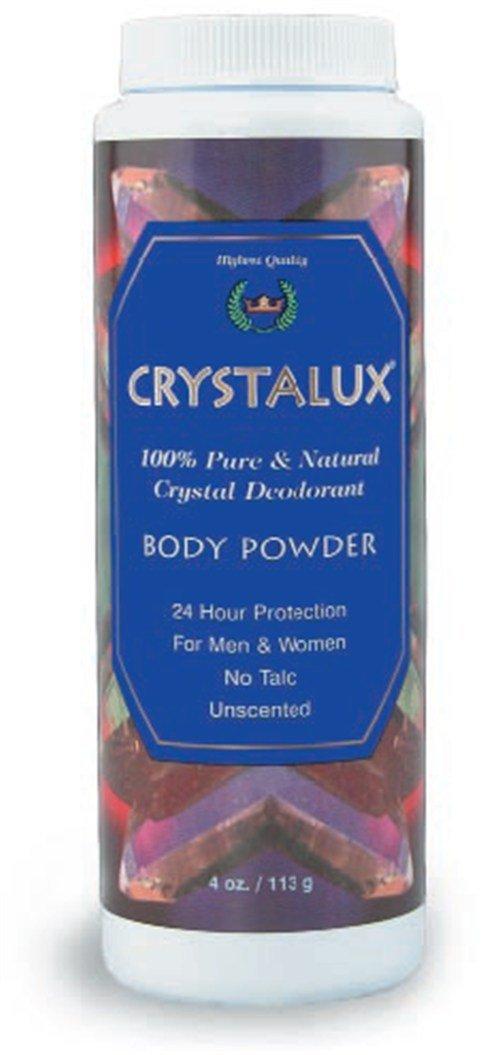 Crystalux 4oz Crystal Body Powder - Luxurious and Long-lasting Formula ...