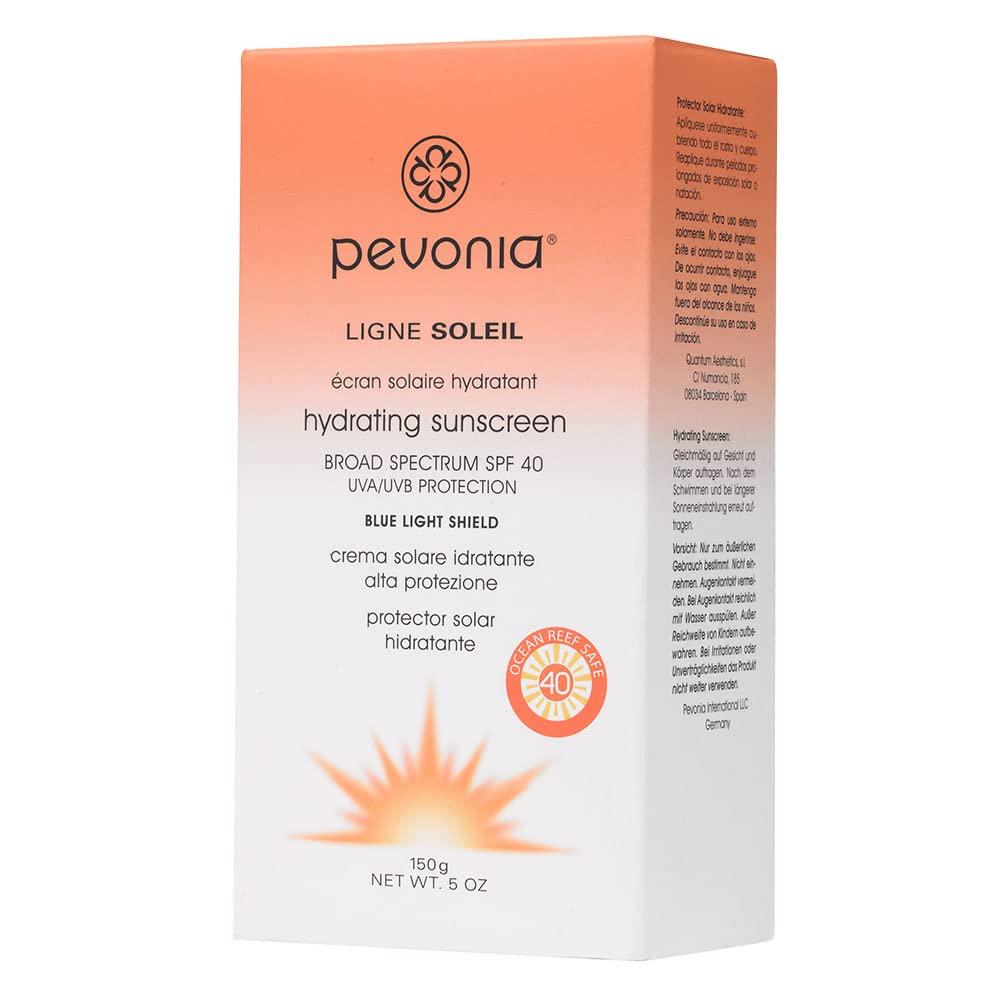 Pevonia Hydrating Sunscreen SPF 40 UVA/UVB + Bluelight Shield - 5g ...