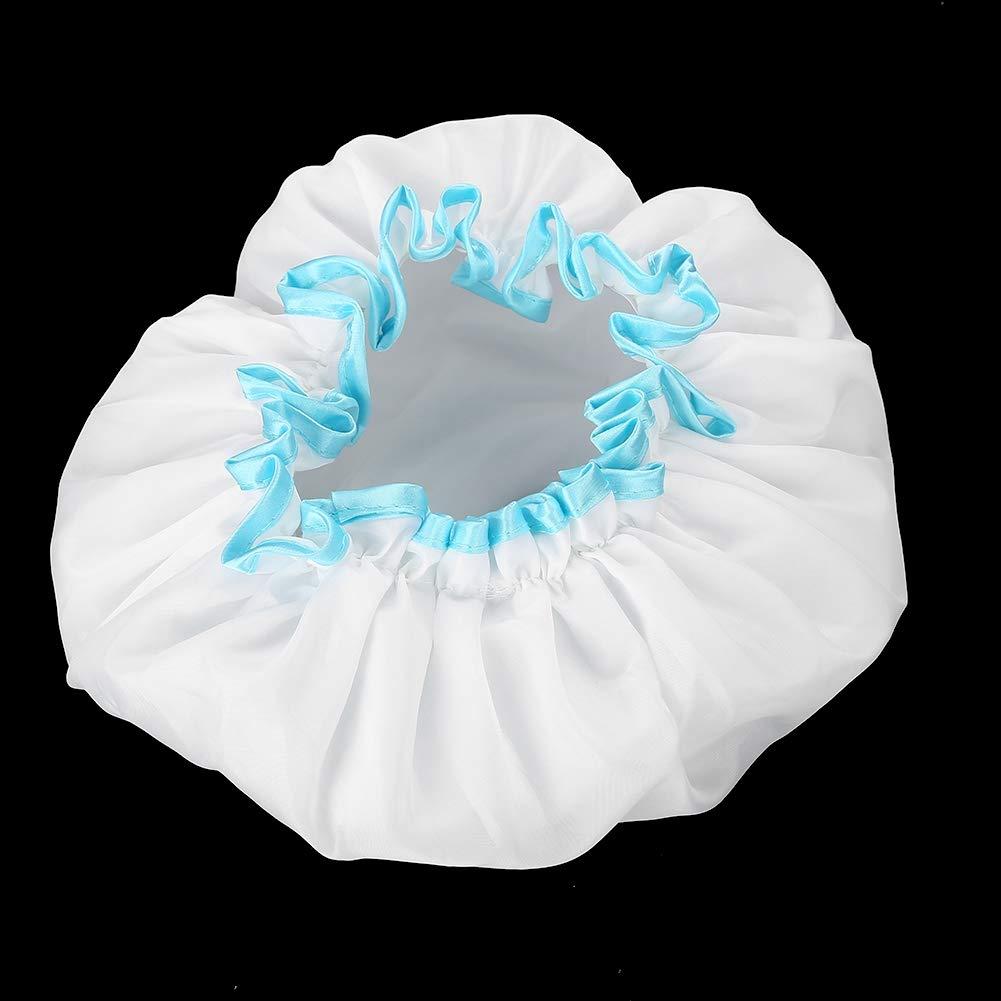 Double-Layered Waterproof Shower Hood for Women | Thick Stretch Design ...