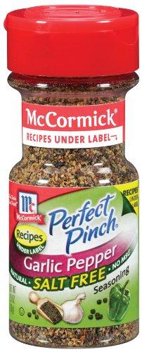 McCormick Perfect Pinch Garlic Pepper Seasoning 2.5 oz - Salt-Free ...