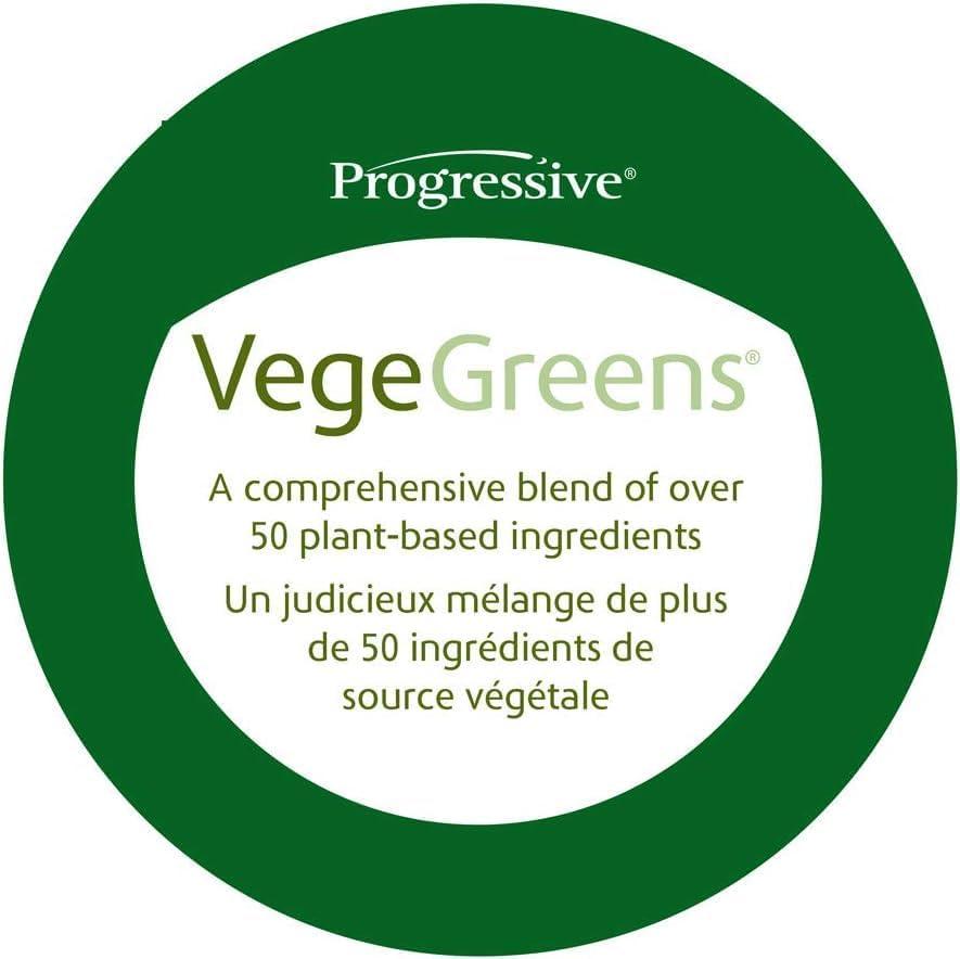 Progressive VegeGreens Pineapple Coconut 530g - Delicious Pine/Coco Flavor