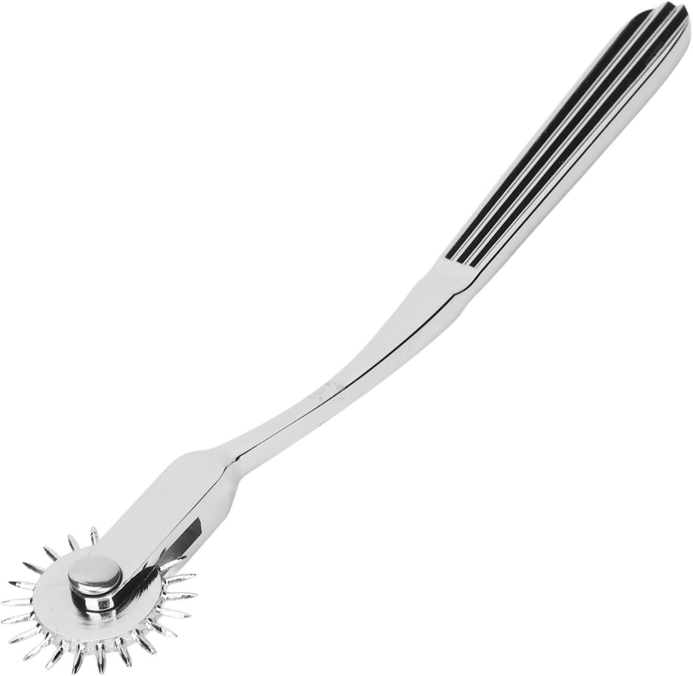 Wartenberg Pinwheel Rolling Fan 22 Metal Spikes Ergonomic Zine Alloy ...