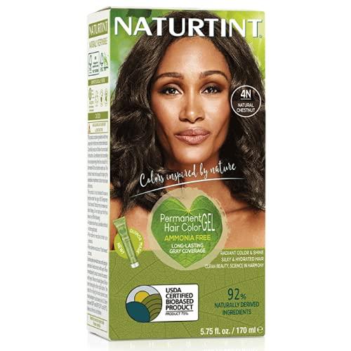 Naturtint Permanent Hair Color 4N Natural Chestnut - 5.6 fl oz ...