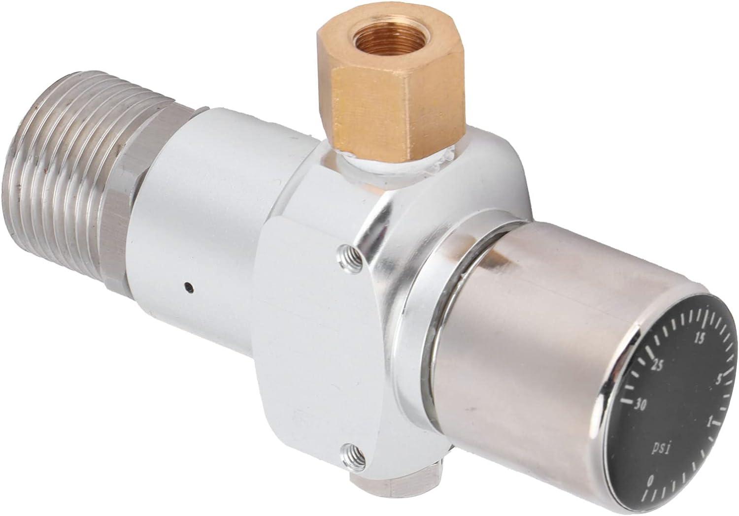 Coffee Gas Charger 0 30PSI Nitrogen Regulator Mini Aluminum Alloy ...