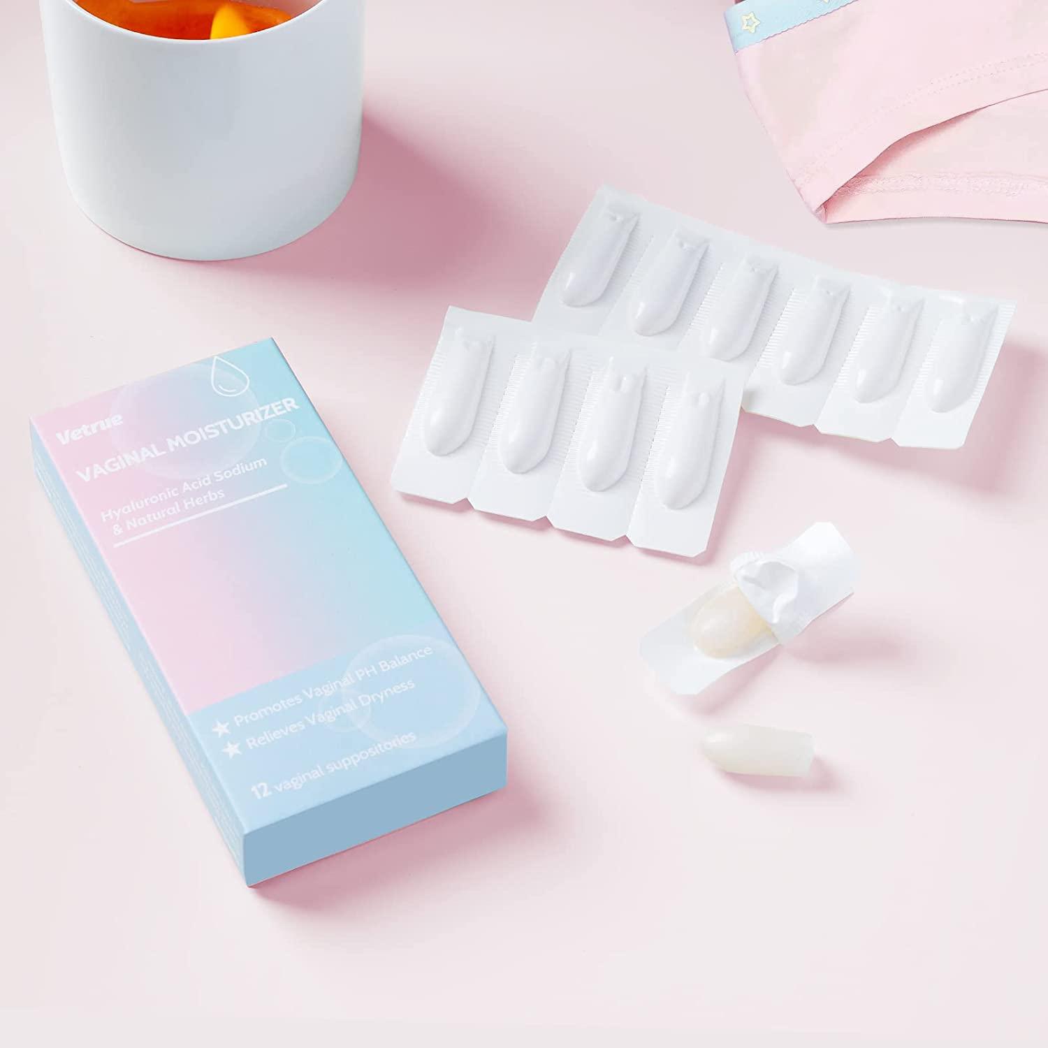 Intimate Moisturizer Vaginal Suppository for Dryness & Discomfort ...