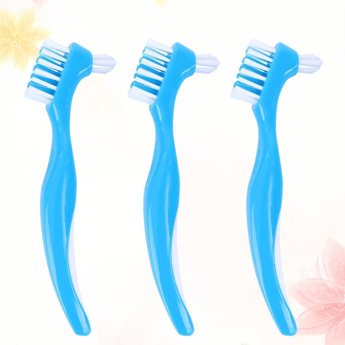 ULTECHNOVO 6pcs Denture Toothbrush Set - Perfect Cleaning for Dentures ...