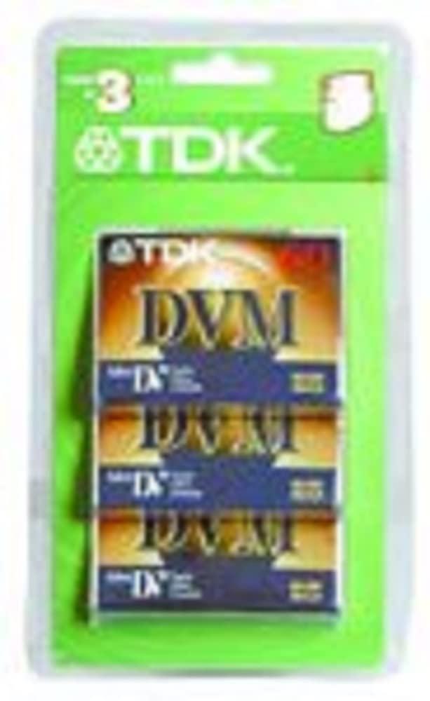TDK MiniDV Tapes 60 Minute (3-Pack) - High-Quality Digital Video ...