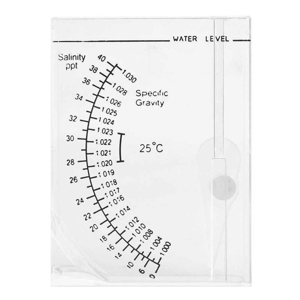 Coral Aquarium Salt Meter - Sea Water Hygrometer for Accurate ...