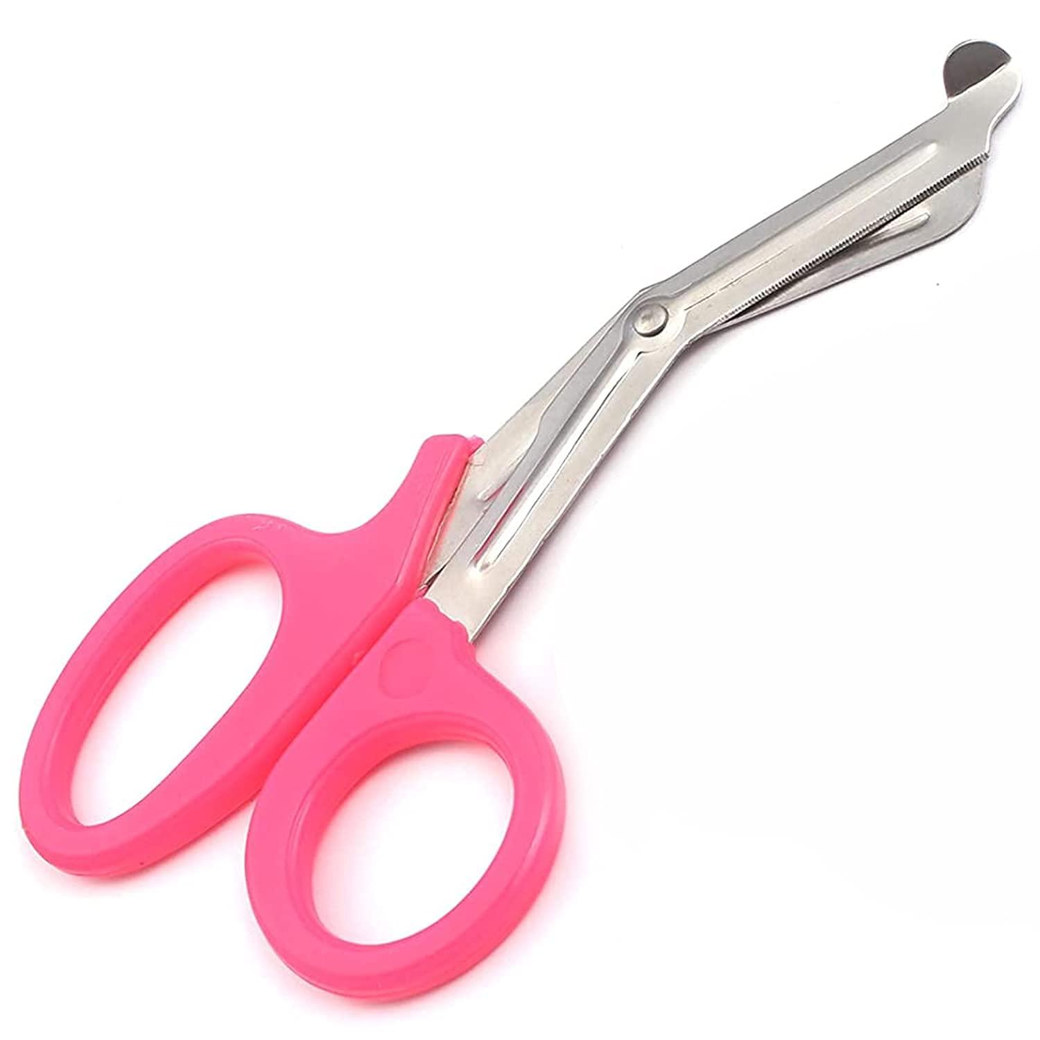 Comdent Tuff Cut 14cm Scissors - Paramedic Emergency Utility Tool (Pink ...
