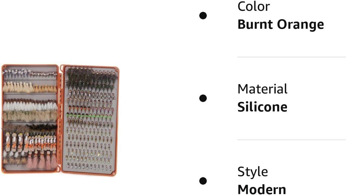 Fishpond Tacky Double Haul Silicone Slit Fly Box - Burnt Orange ...