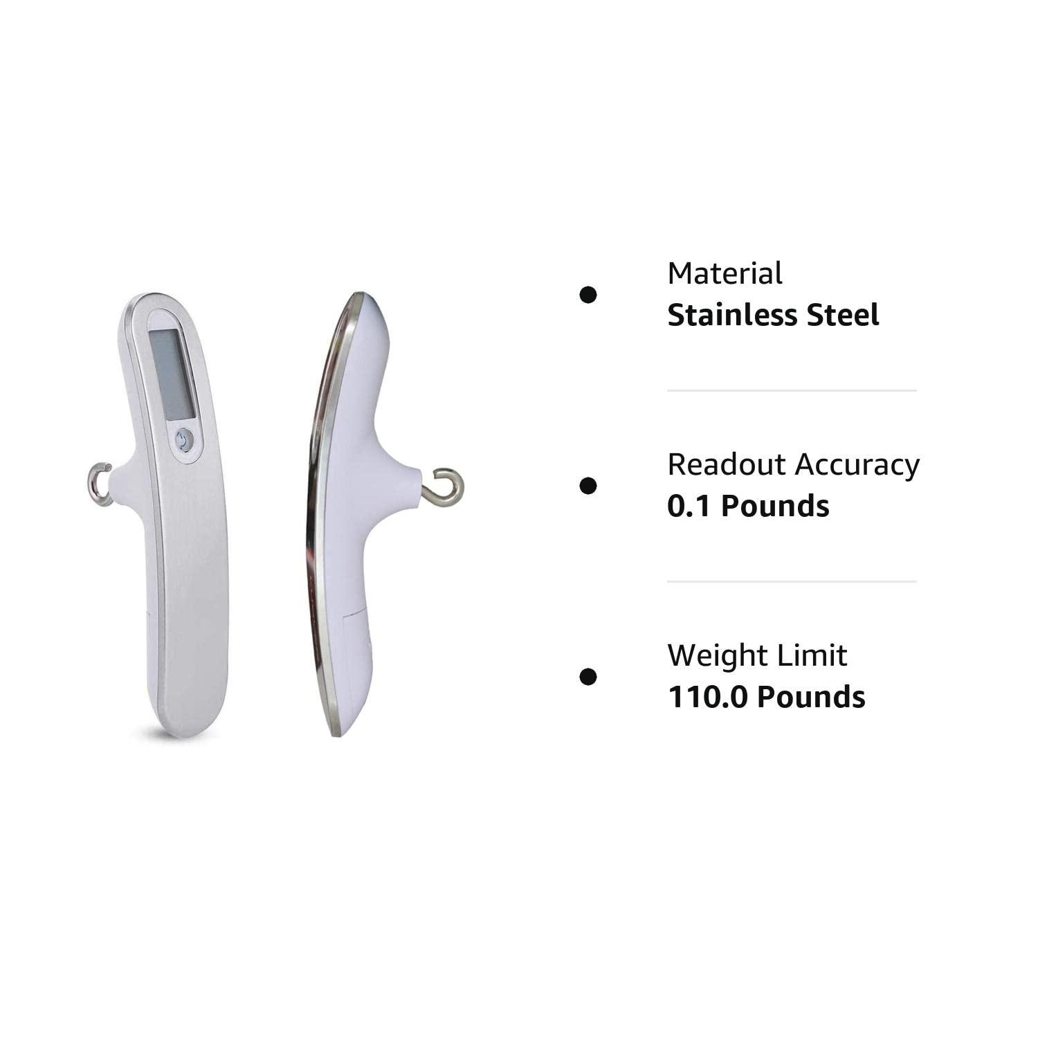 Archery Bow Scale - 110lb/50kg Digital Handheld Scale for Draw Weight ...