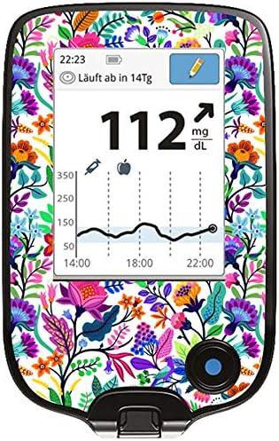 Slidesticker Freestyle Libre Measuring Device Stickers - Happy Flowers ...