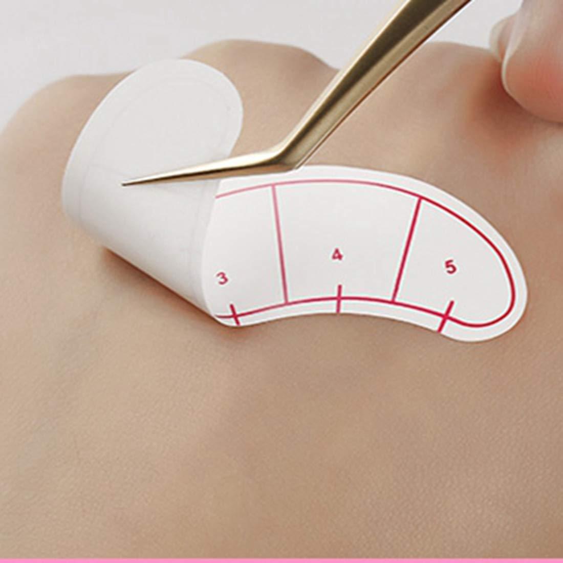 Lash Mapping Stickers: 210 Pairs (3 Packs) - Under Eye Positioning Tips ...