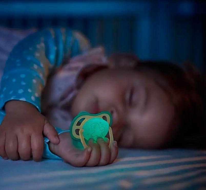 Philips Avent Ultra Air Night Pacifiers for Babies 0-6 Months | 4-Pack ...