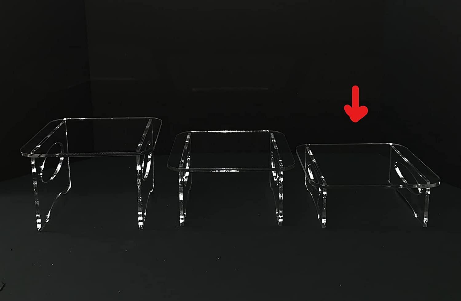 Clear Acrylic Skimmer Stand - 8x8x3 | Premium Quality Skimmer Holder ...