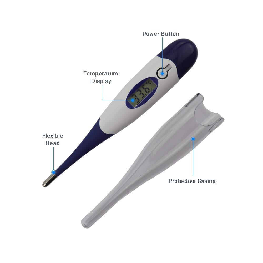 Buy Digital Flexible Thermometer for Adults & Children - Easy-to-Use ...