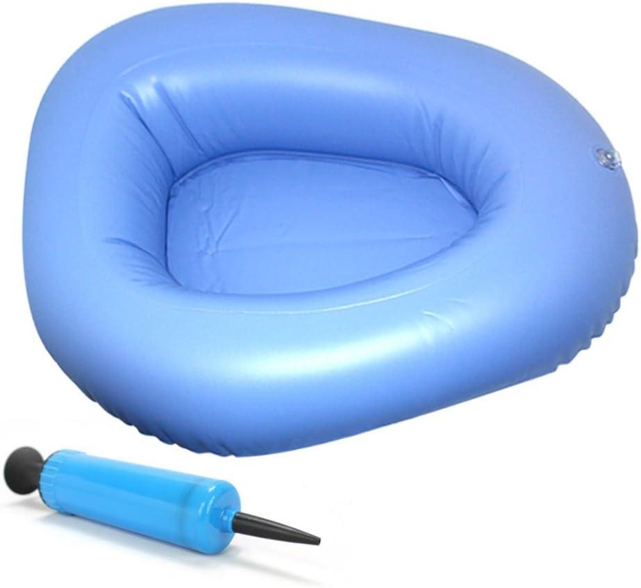 KIKIGOAL Washable Portable Inflatable Bed Pan for Elderly, Inflatable ...