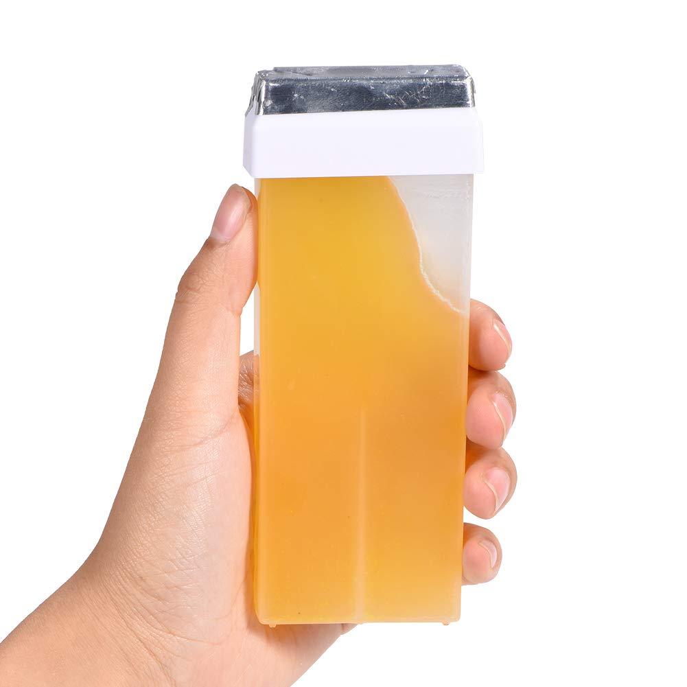 Buy Heated Wax Roller for Hair Removal - Mini Double Wax Warmer for ...