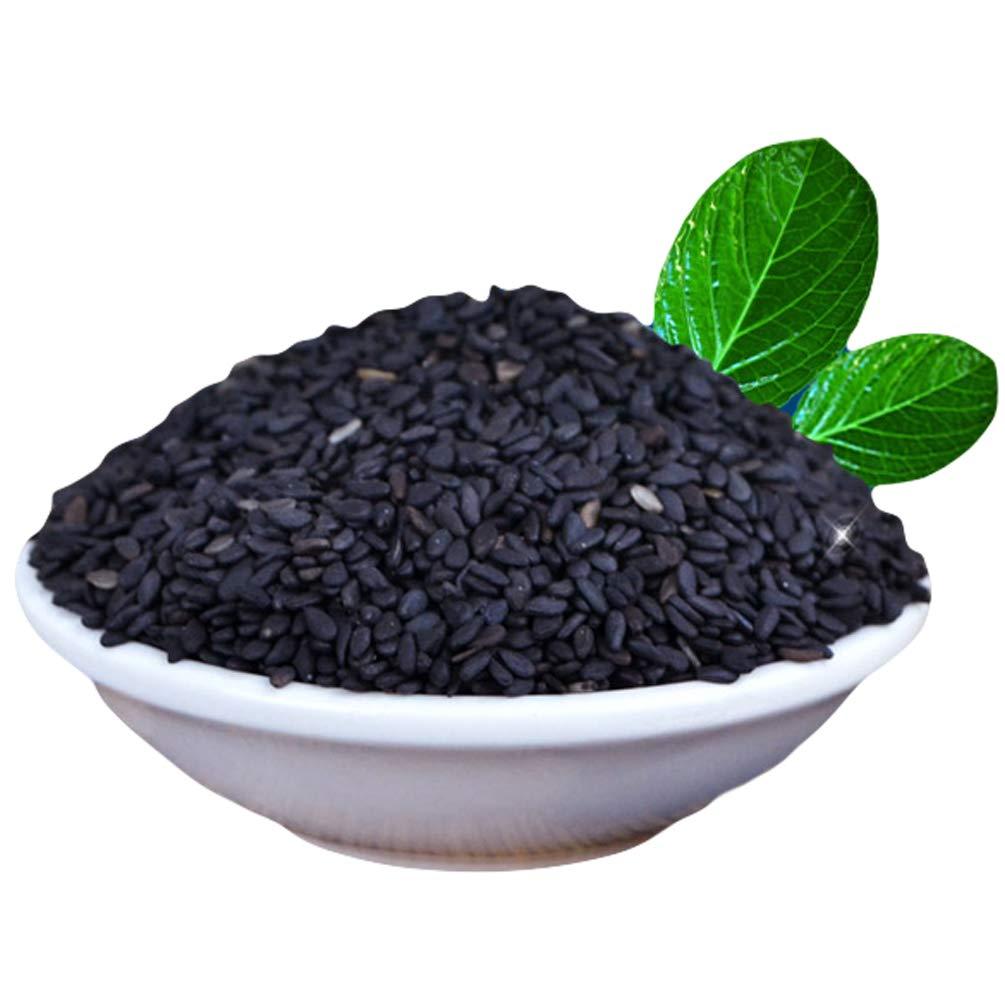OUYANGHENGZHI Fresh Raw Black Sesame Coarse Food Grain for Tea, Cooking ...
