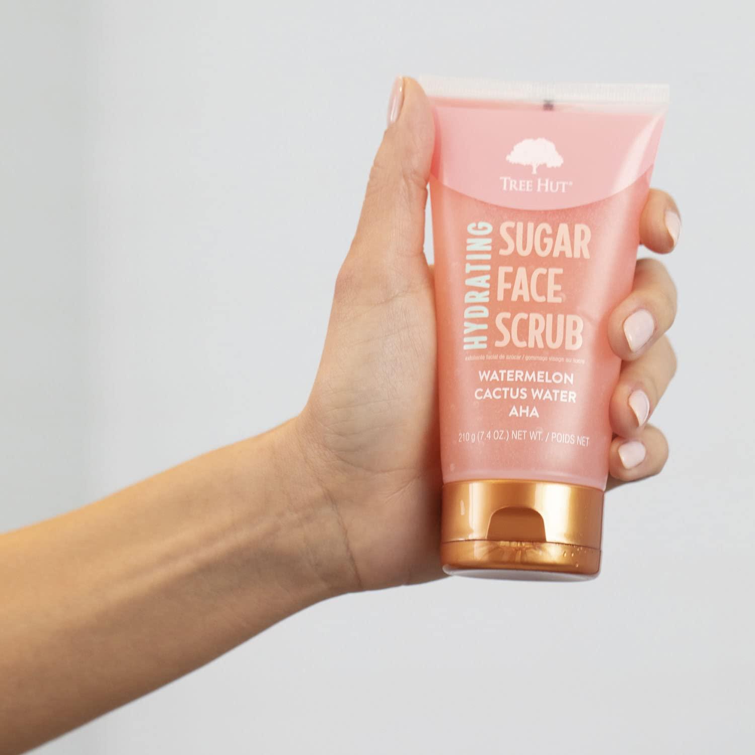 Watermelon & Cactus Hydrating Face Scrub - Refreshing Exfoliation for ...