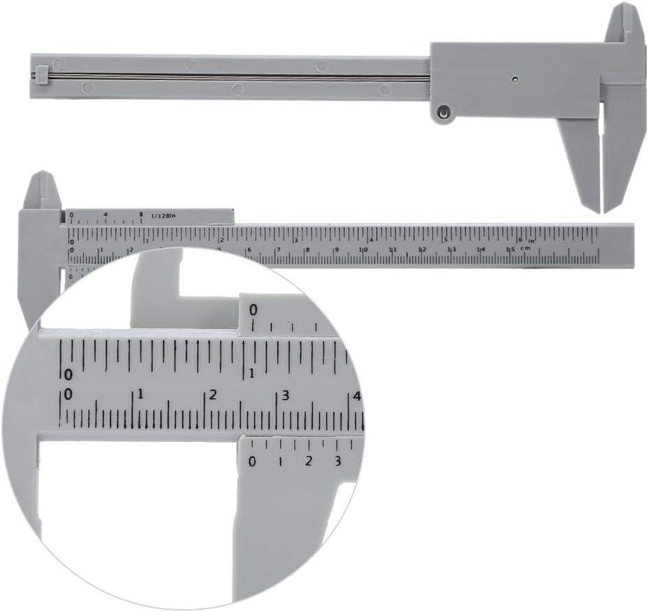 150MM Plastic Eyebrow Tattoo Micrometer Measuring Tool for Permanent ...