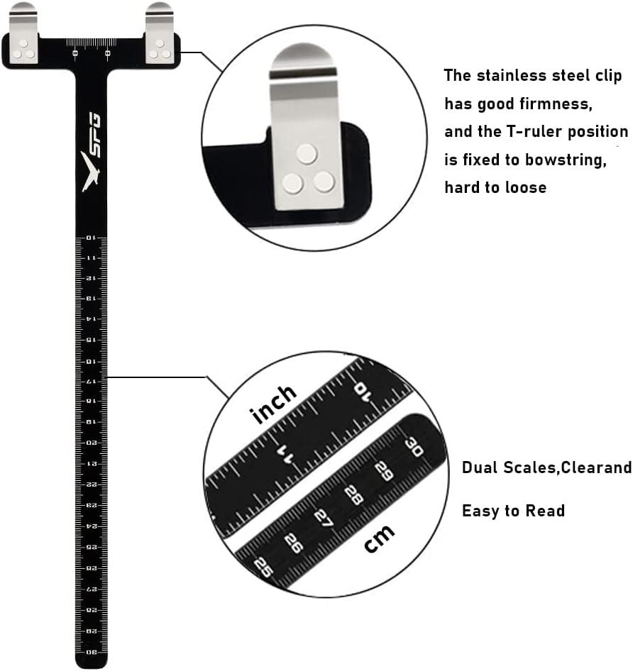 Sopoger Archery Bow Square Nocking Points Pliers Kit - T Shape Turning ...