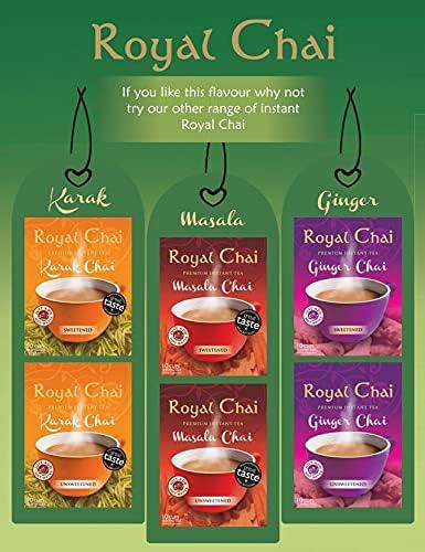 Royal Chai Elaichi Unsweetened Instant Tea Sachets - 10 Single Serving ...