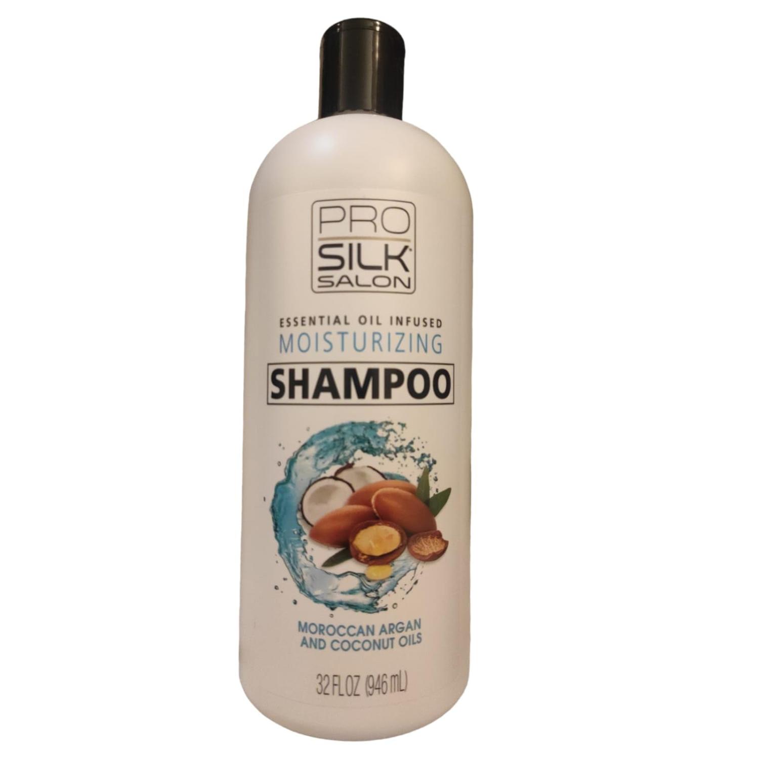 PRO SILK Hydrating Shampoo with Moroccan Argan & Coconut Oil 32 fl oz ...