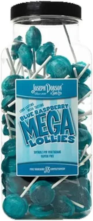 Dobsons Mega Lollies - Various Flavours Available (Blue Raspberry 90 ...