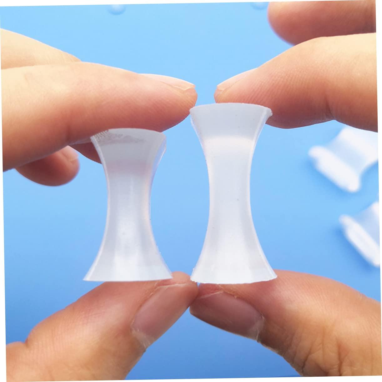 Lurrose Silicone Toe Valgus Separators - 2 Pair H-Shaped Splitter ...