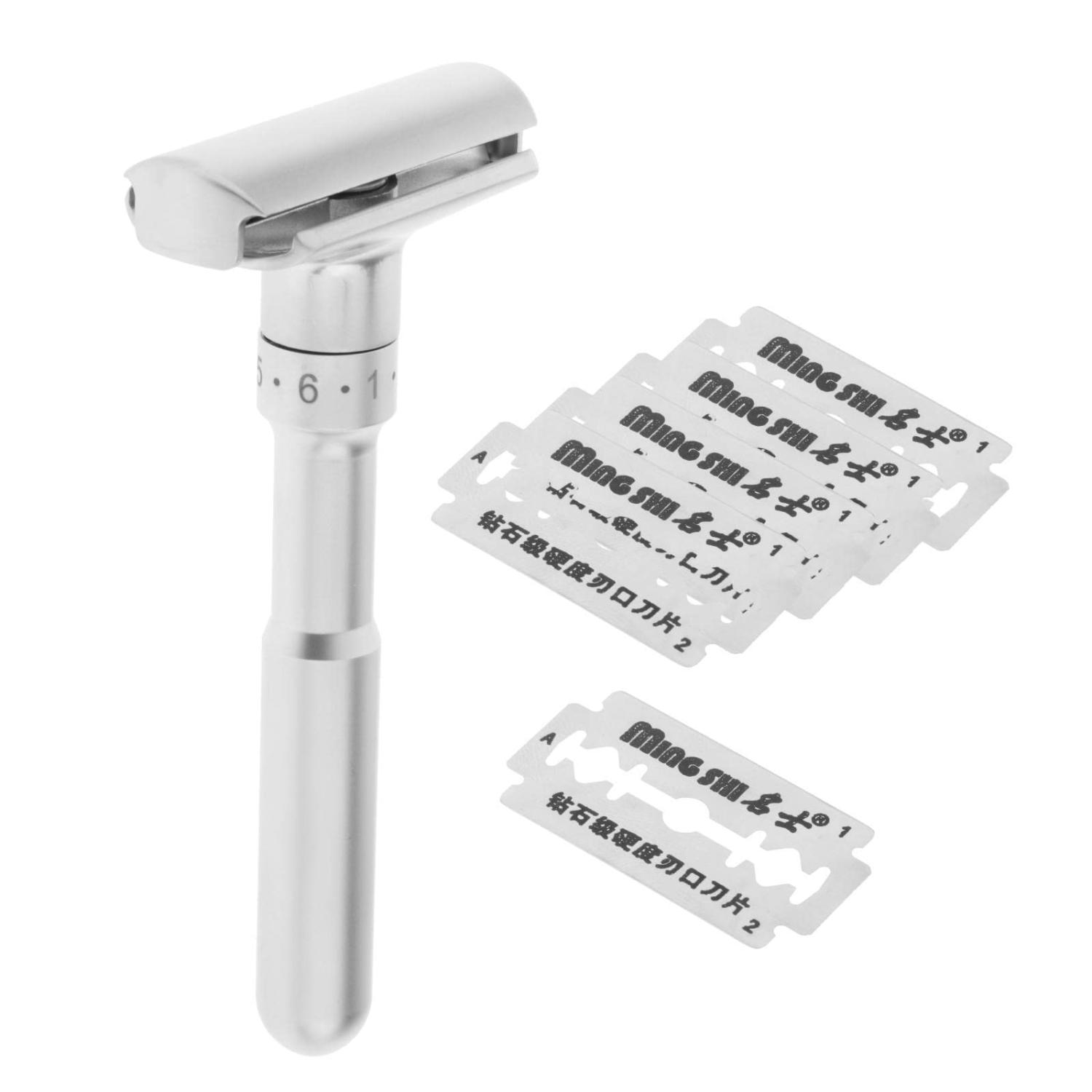 Seasaww Adjustable Safety Razor | Classic Mild to Aggressive Shaving ...