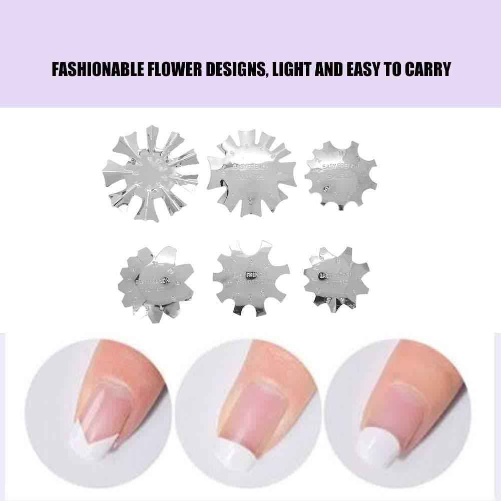 Nail Edge Cutter - Stainless Steel French Smile Line Cutter for DIY ...