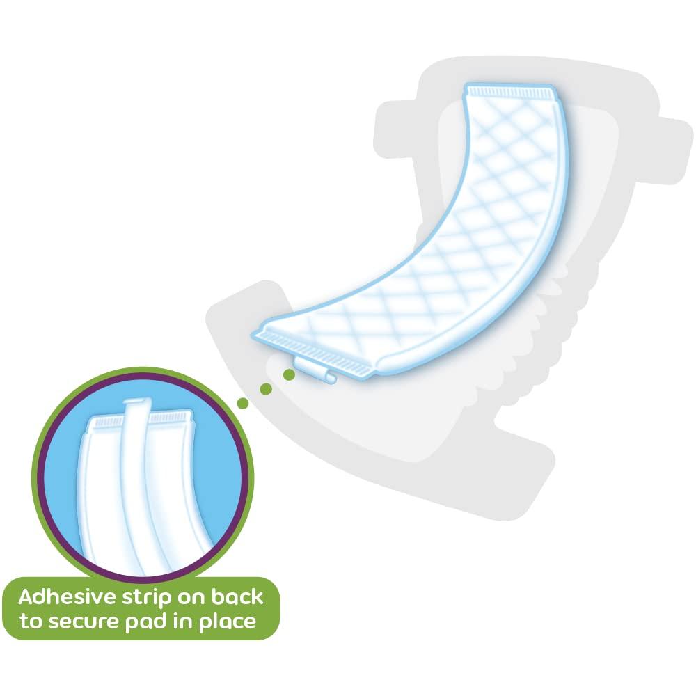 Dimples Booster Pads Baby Diaper Doubler with Adhesive - Boosts Diaper ...