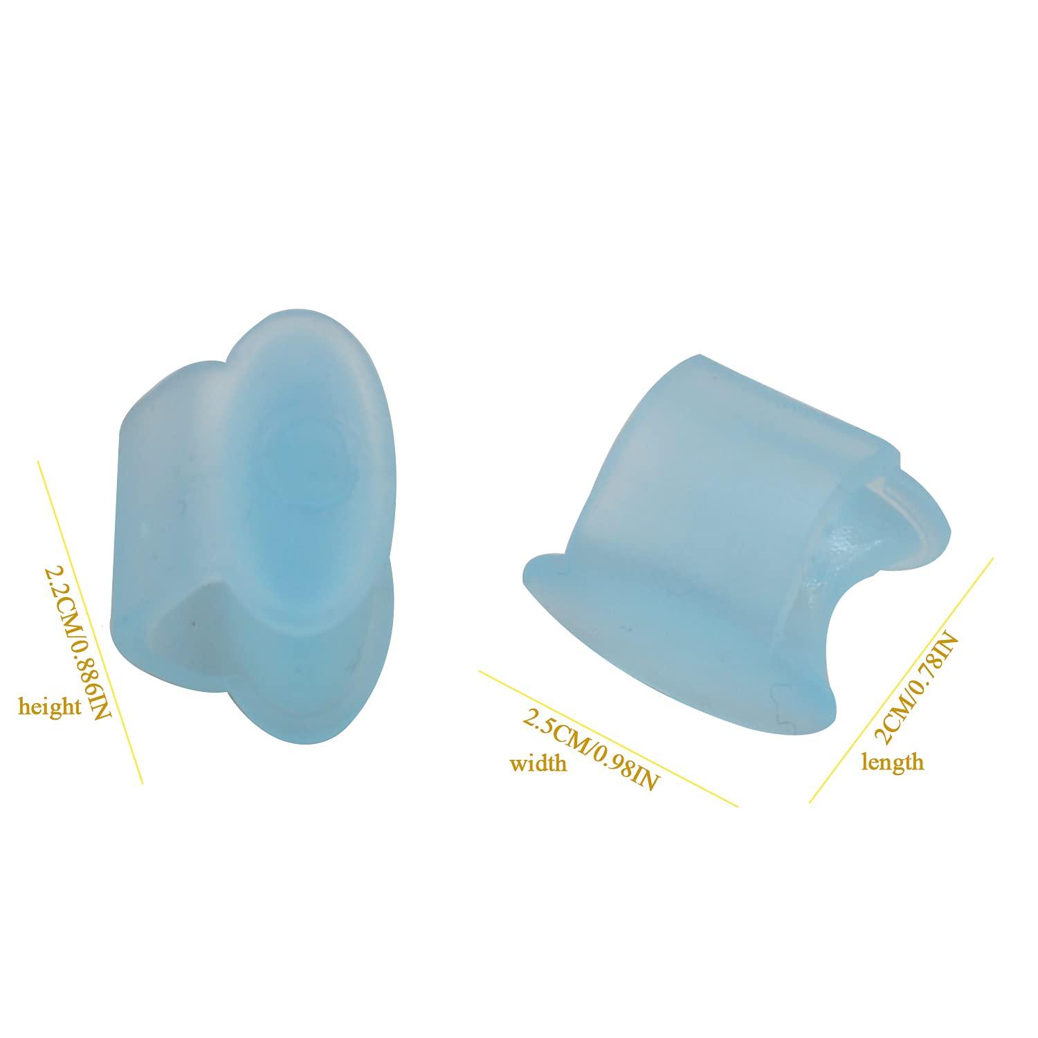 Mazlaz Pinky Toe Gel Separators - 12 Pieces | Pain Relief for Corns ...