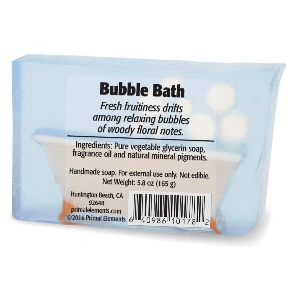 bar soap bubble bath