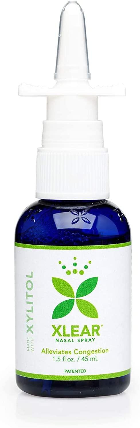 XLEAR Nasal Spray (Pack of 2) - Xylitol Saline with Grapefruit Seed ...