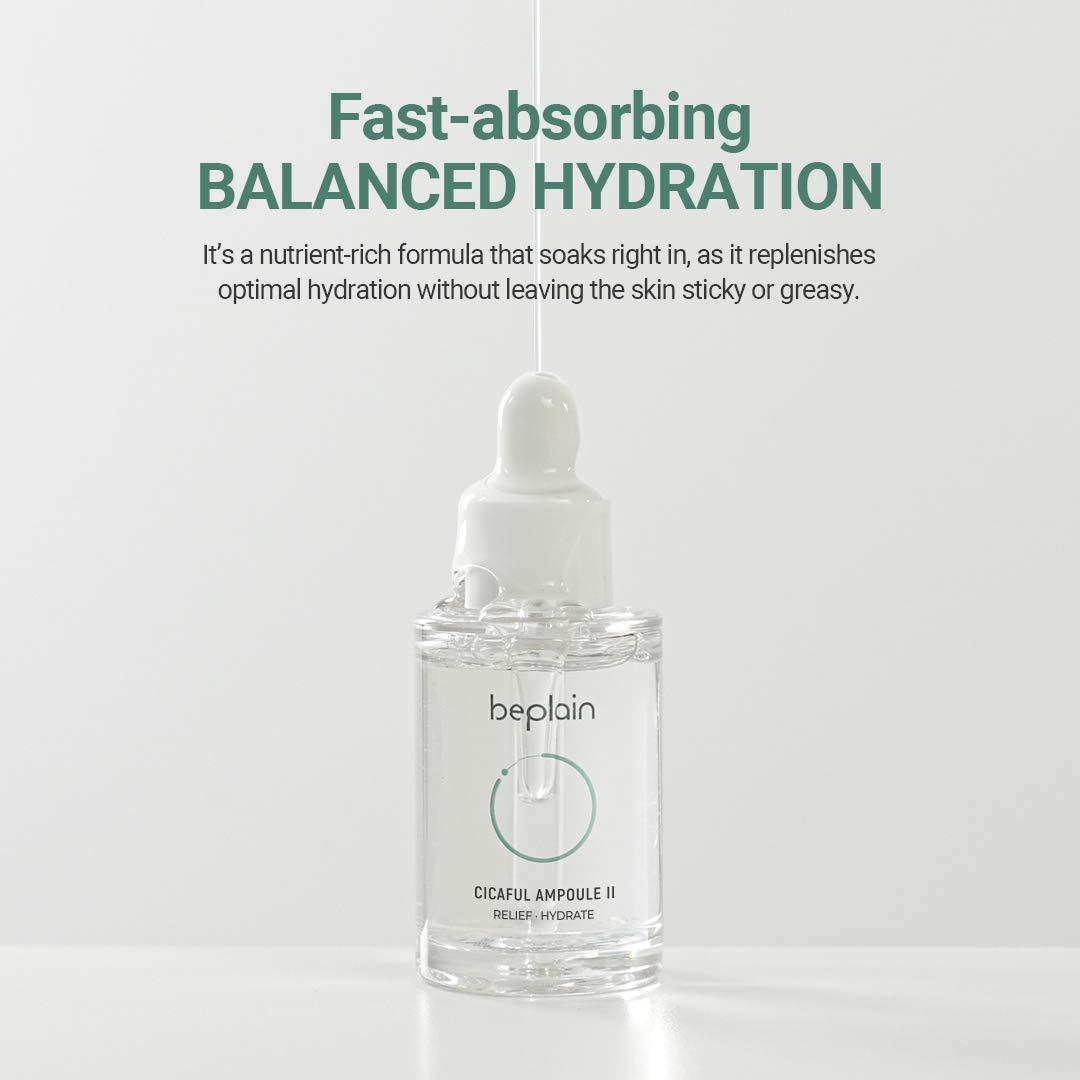 Beplain Cicaful Ampoule II 1.01 fl oz - Soothing Serum for Sensitive ...