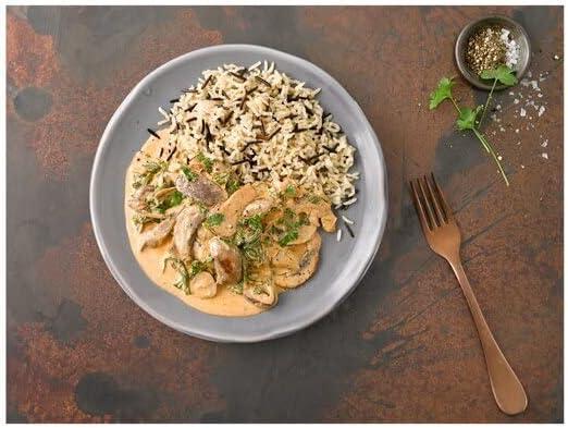 Tilda Microwave Wholegrain Basmati & Wild Rice 250g - Convenient Single ...