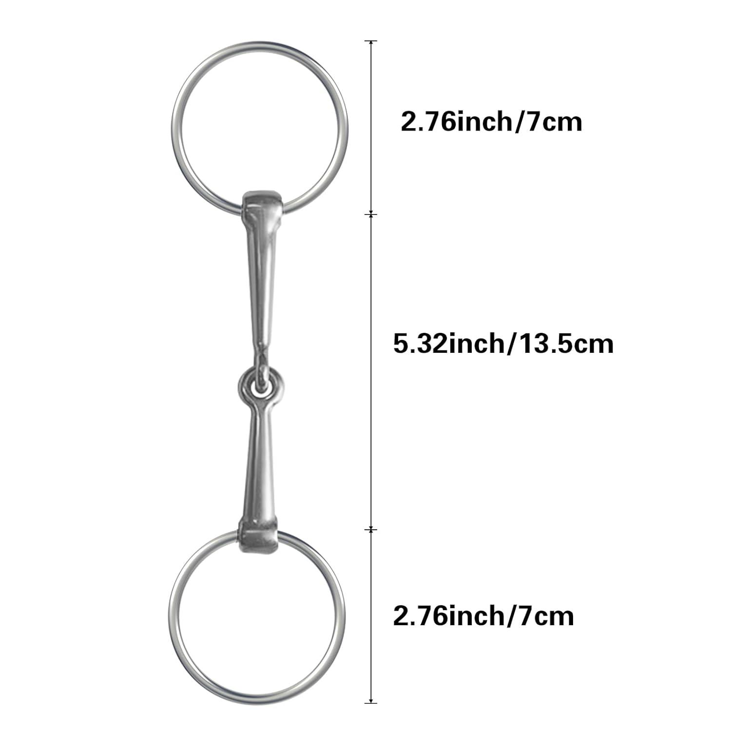 JVHLOV Olive Head Bite - 13.5cm Stainless Steel Chew Toy | Anatomically ...