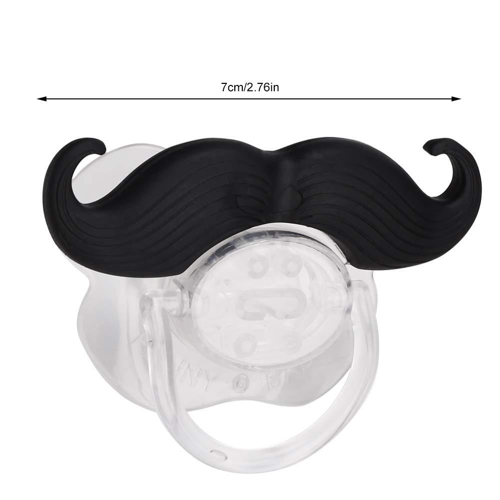 Funny Cartoon Lip-Beard Pacifier for Babies | Cute Mini Bearable Design ...