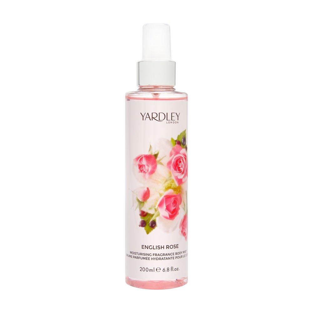 Yardley of London English Rose 6.8 oz Moisturising Fragrance Body Mist