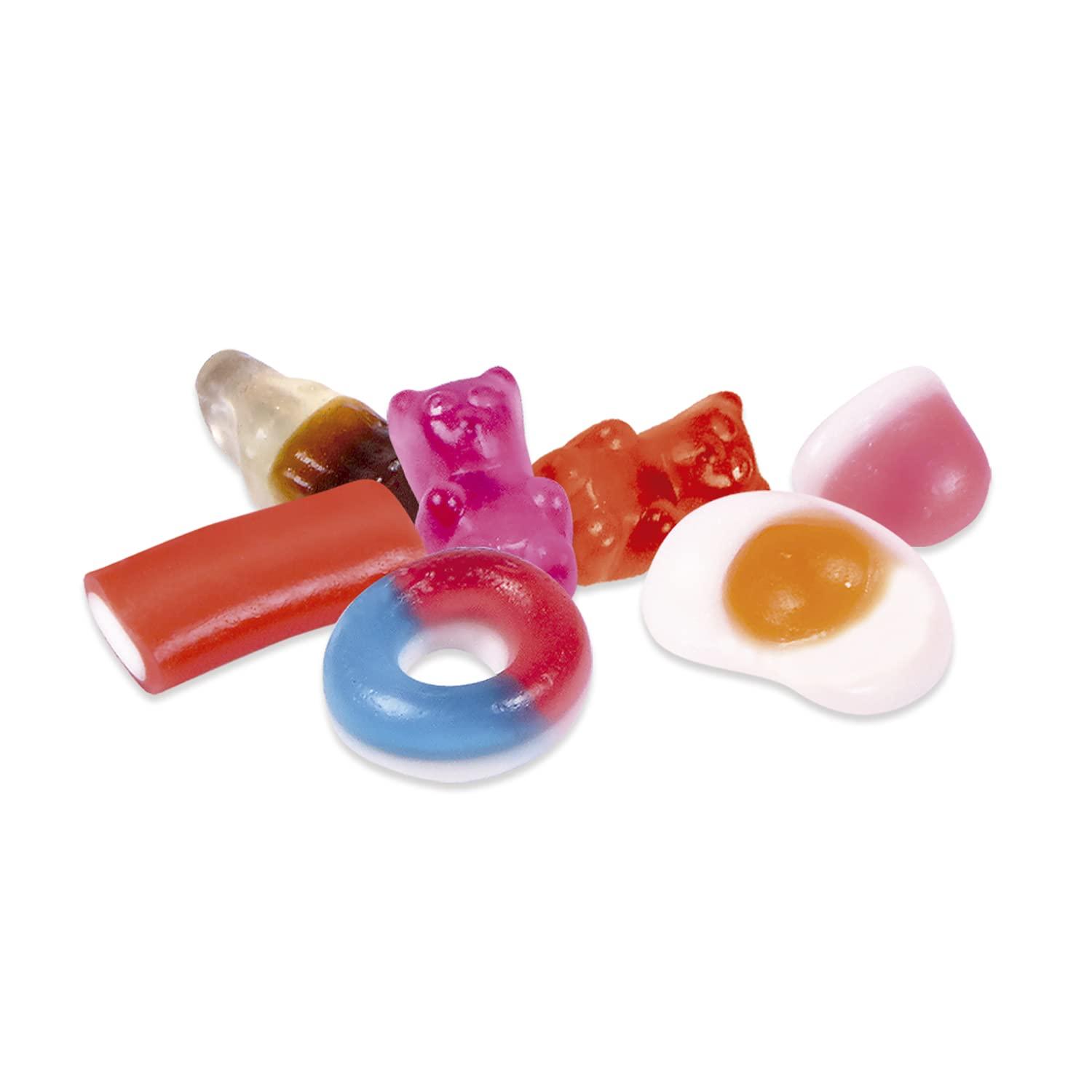 Fini Shiny Container - Unique Fruit Gum Assortment Sweets 450g ...