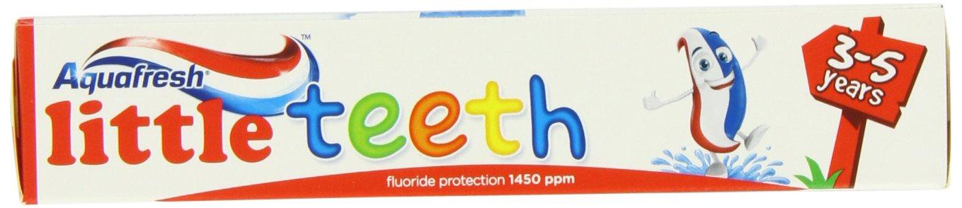 Buy Aquafresh 50ml Toothpaste for Children Little Teeth (3-5 Years ...