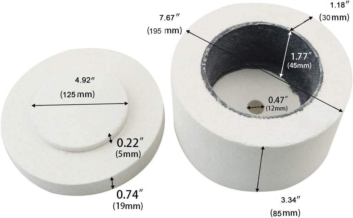 WICAND Large Microwave Kiln for DIY Glass Fusing - Kiln Tools | Buy Now ...